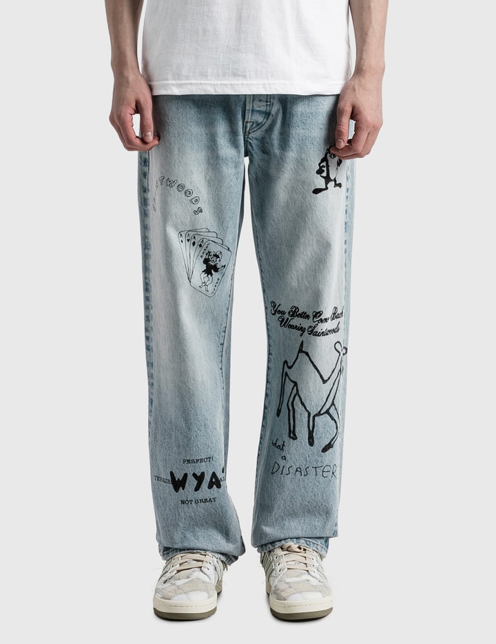 Saintwoods - SW Marker Jeans | HBX - Globally Curated Fashion and ...