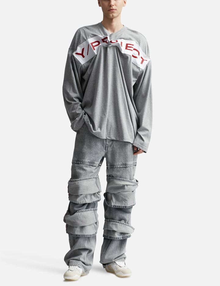 Y/PROJECT - Multi Cuff Jeans | HBX