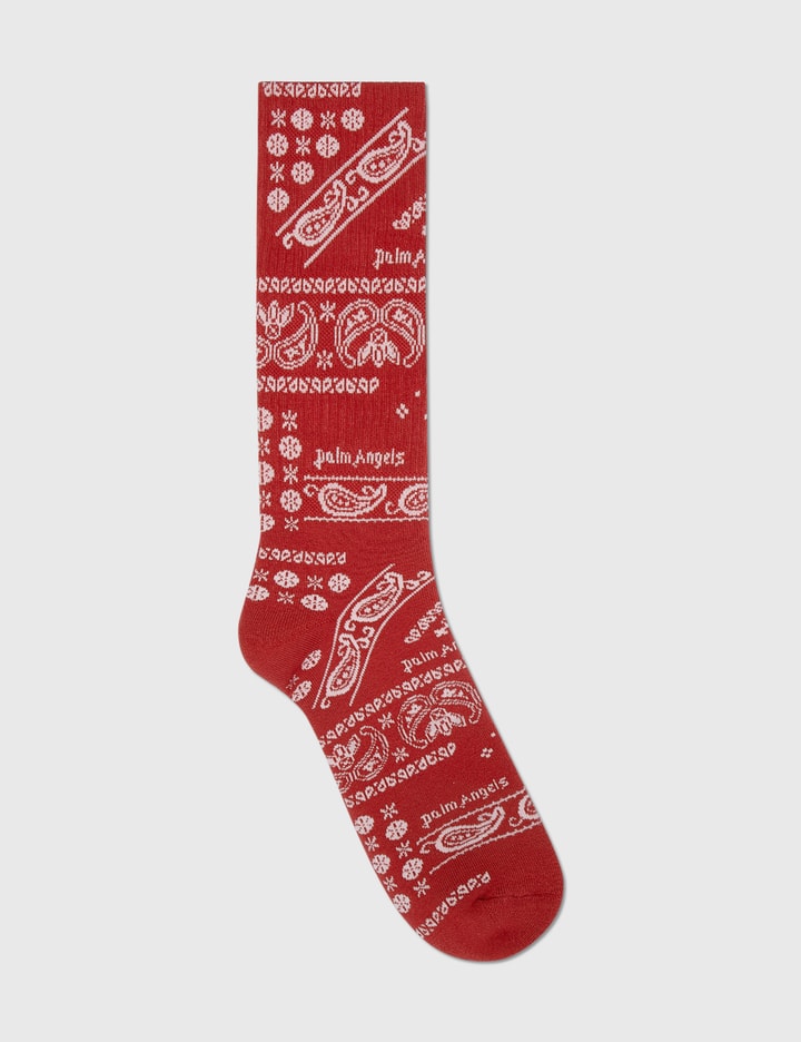 Palm Angels - Bandana Socks | HBX - Globally Curated Fashion and ...