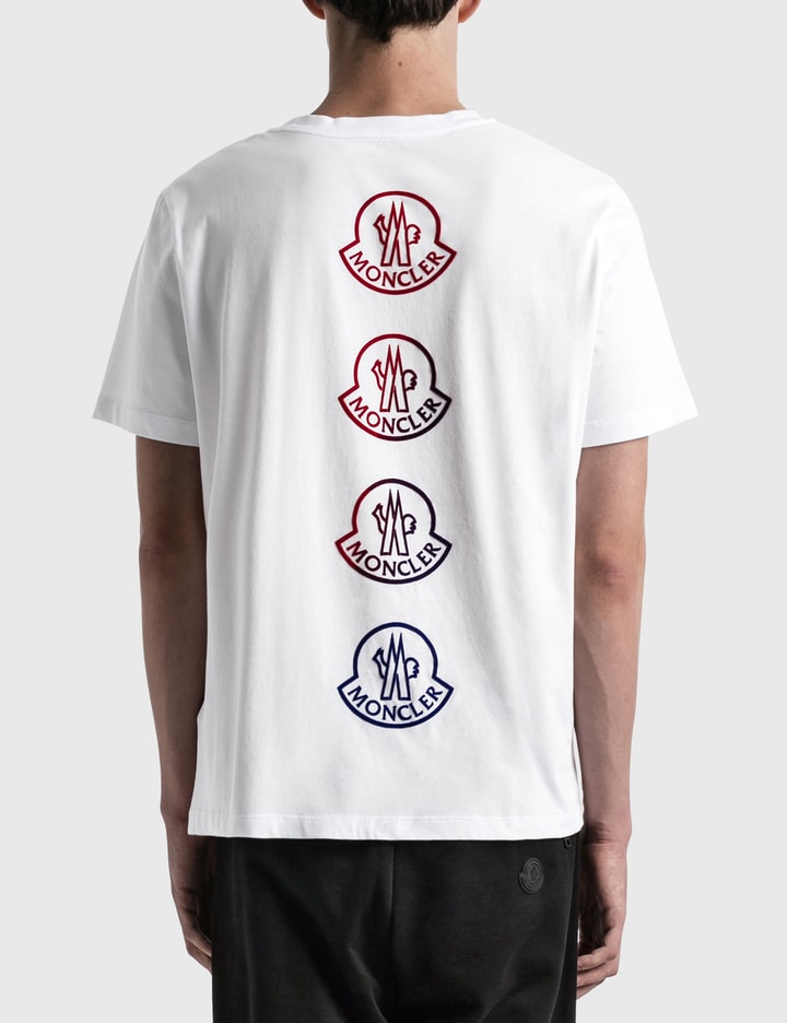 Moncler - Tonal Logo T-shirt | HBX - Globally Curated Fashion and ...