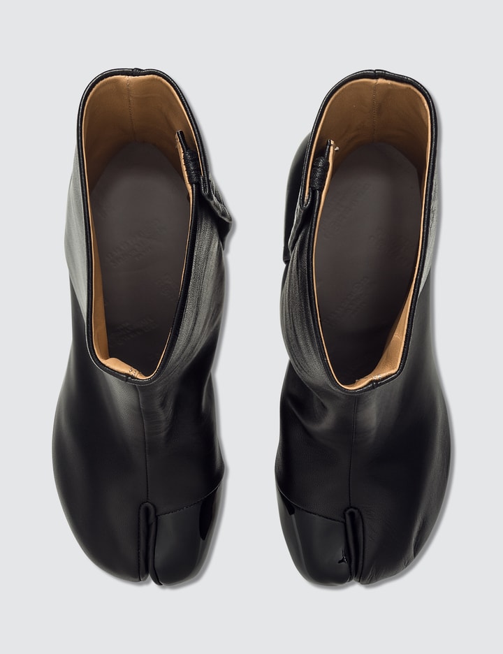 Maison Margiela - Tabi Platform Calf Leather Boots | HBX - Globally ...