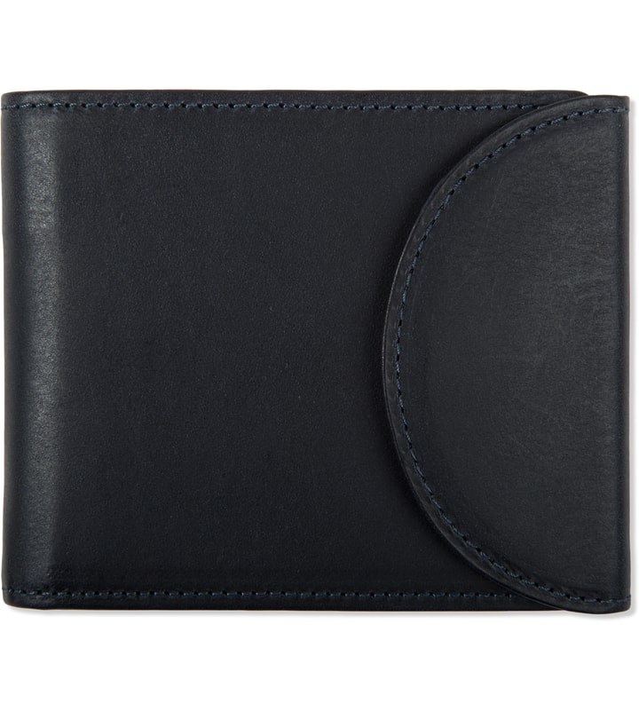 A.P.C. - Dark Navy Isaac Wallet | HBX - Globally Curated Fashion and ...