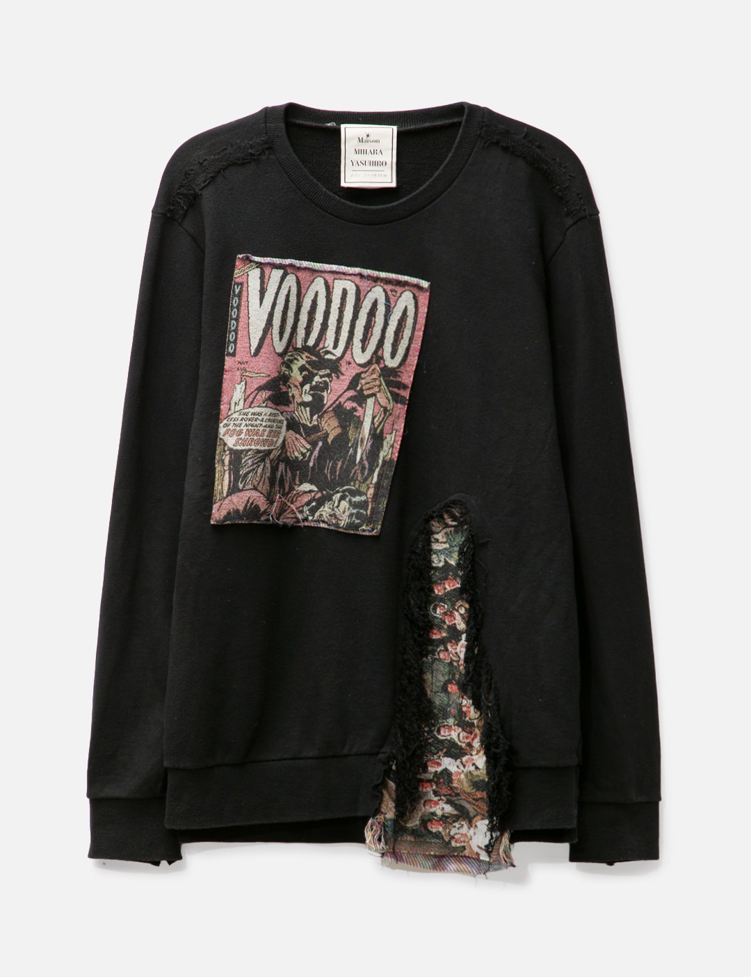 Mihara Yasuhiro - MAISON MIHARA YASUHIRO FRAYED EDGE SWEATER | HBX ...