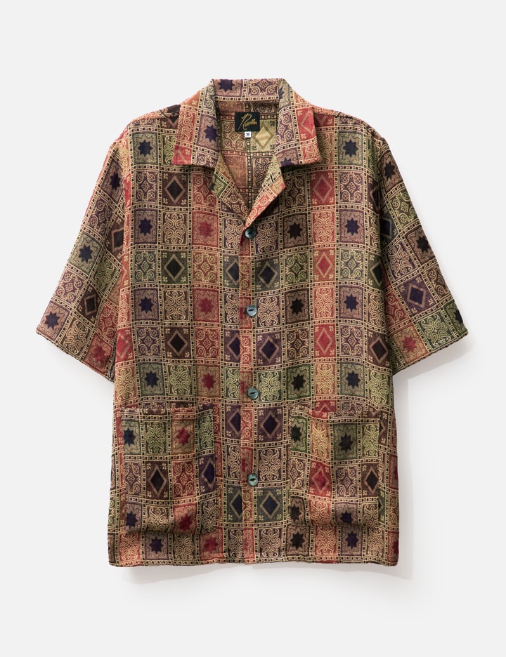 Needles - CABANA SHIRT - POLY INDIA JQ. | HBX