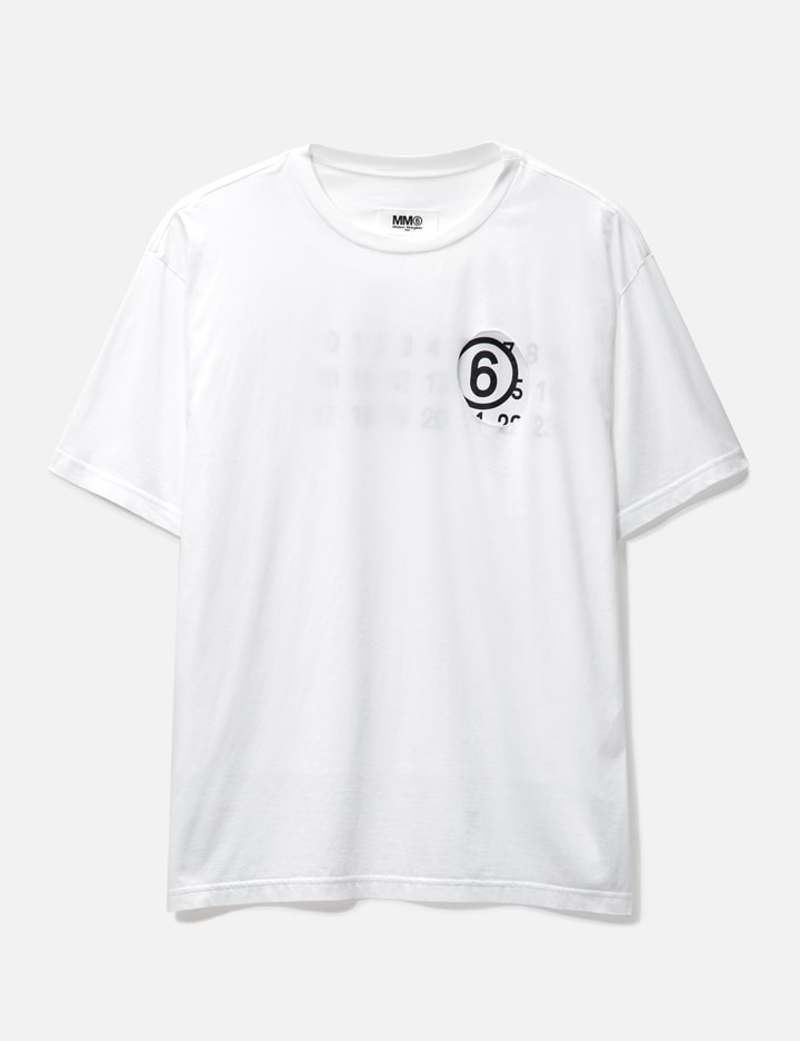 MM6 Maison Margiela - Numerical Logo T-shirt | HBX - Globally Curated Fashion and Lifestyle by ...