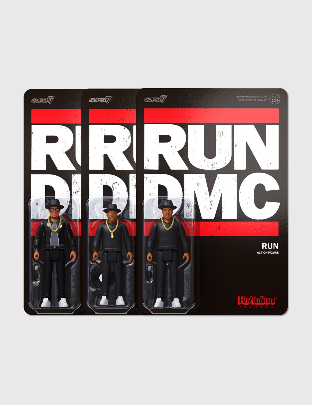 Super 7 - RUN DMC ReAction Figures Bundle Set | HBX - Globally Curated Fashion and Lifestyle by ...
