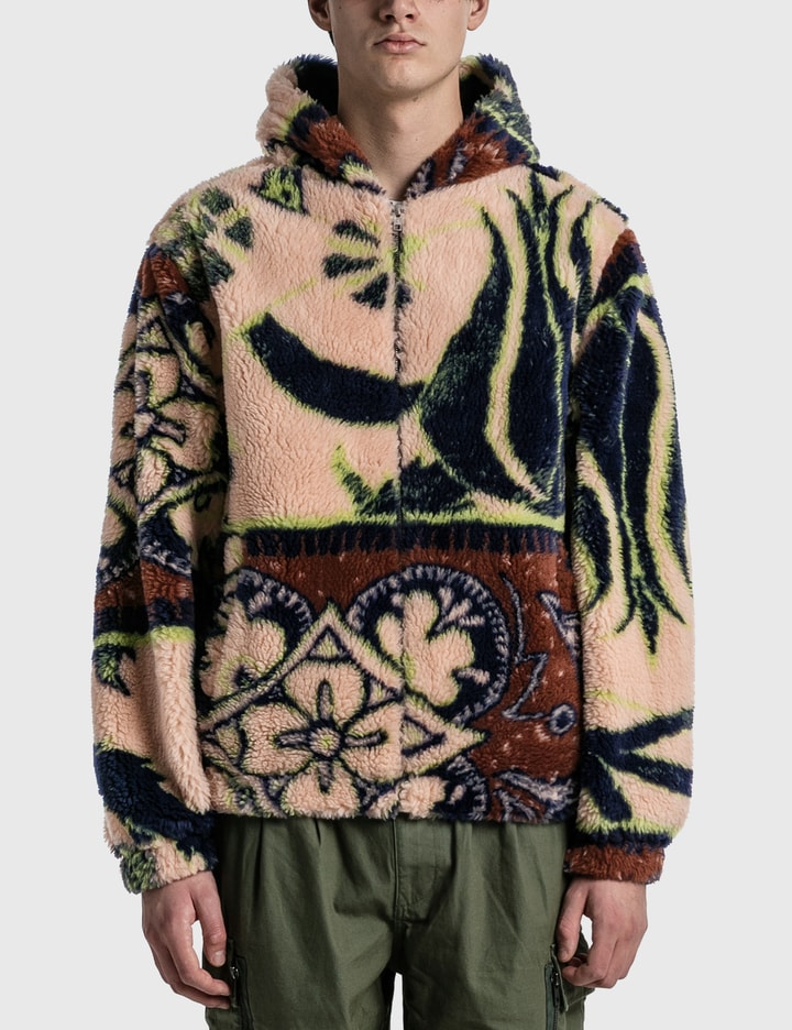 thisisneverthat® - Batik Faux Fur Jacket | HBX - Globally Curated ...