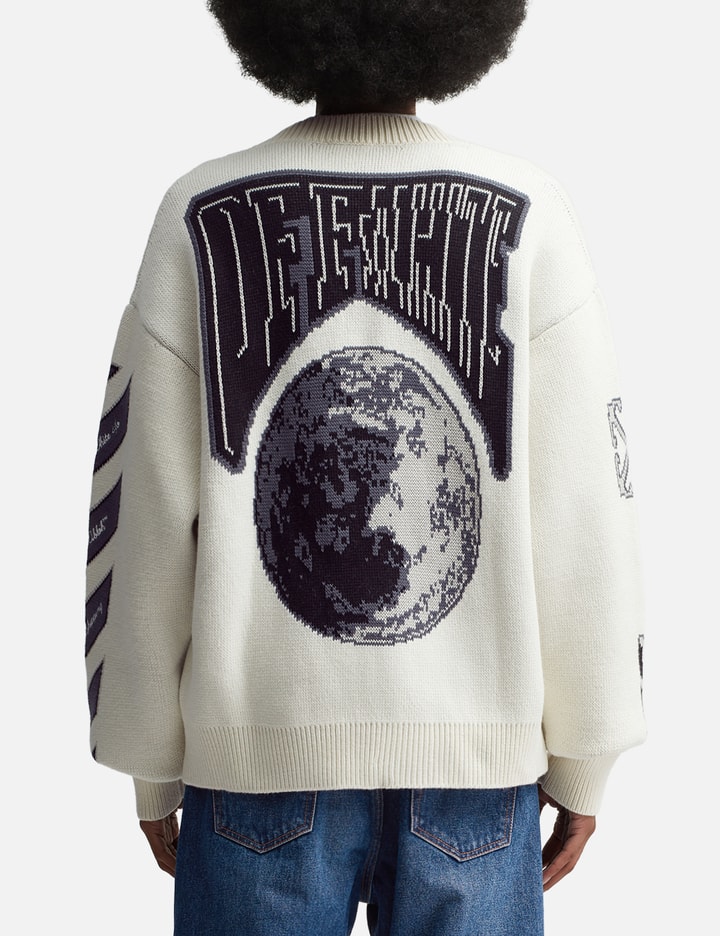 Off-White™ - Moon Varsity Knit Cardigan | HBX