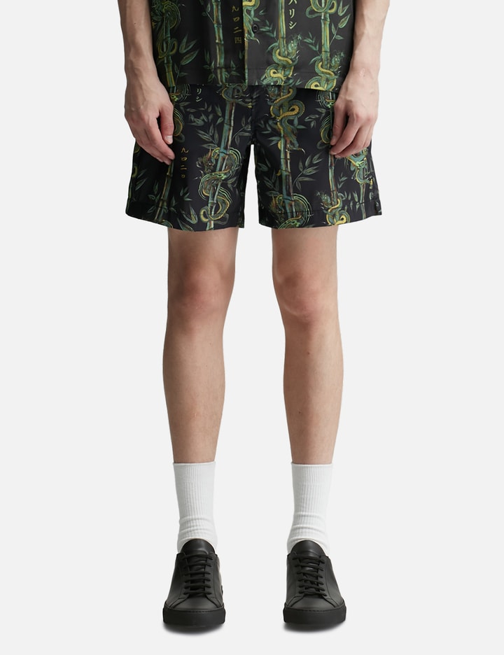 Maharishi - Dragon Bamboo Swim Shorts | HBX