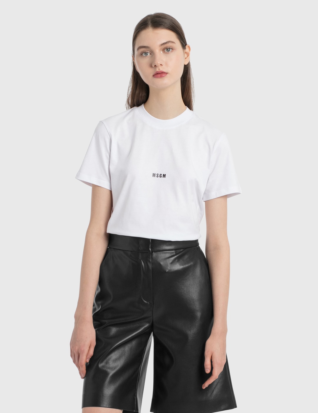 MSGM - Micro Logo T-Shirt | HBX - Globally Curated Fashion and ...