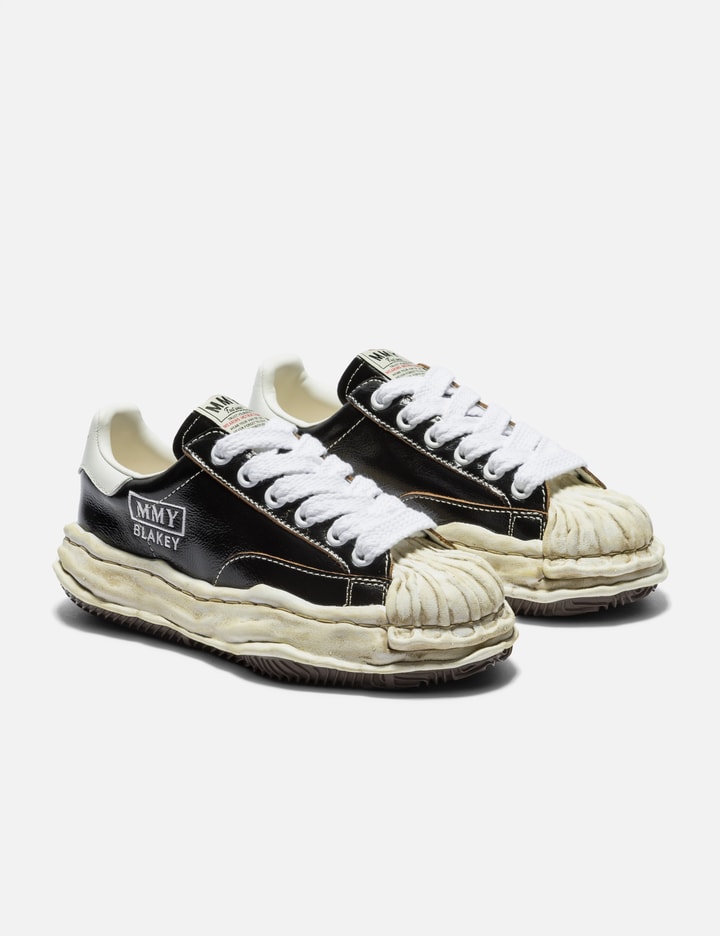 Maison Mihara Yasuhiro - "BLAKEY" OG Sole Wrinkled Leather Low-Top ...