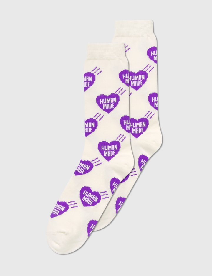 Human Made - Heart Pattern Socks | HBX - Globally Curated Fashion and ...