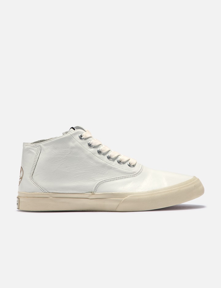 Visvim - Visvim x Mastermind Leather High-top shoes | HBX