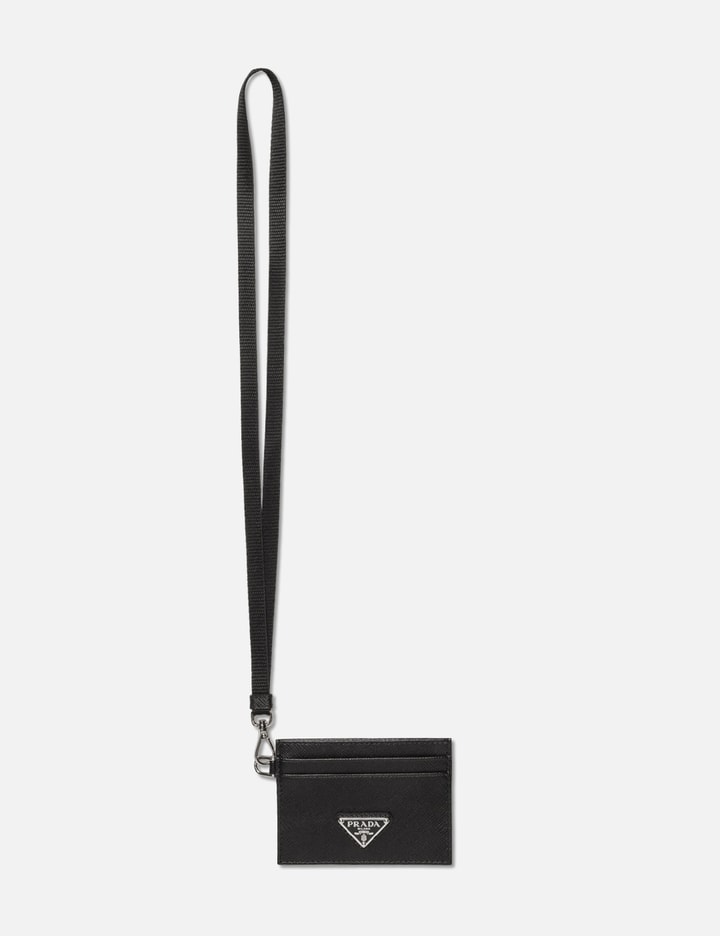 Prada - Card Holder with Strap | HBX - Globally Curated Fashion and ...
