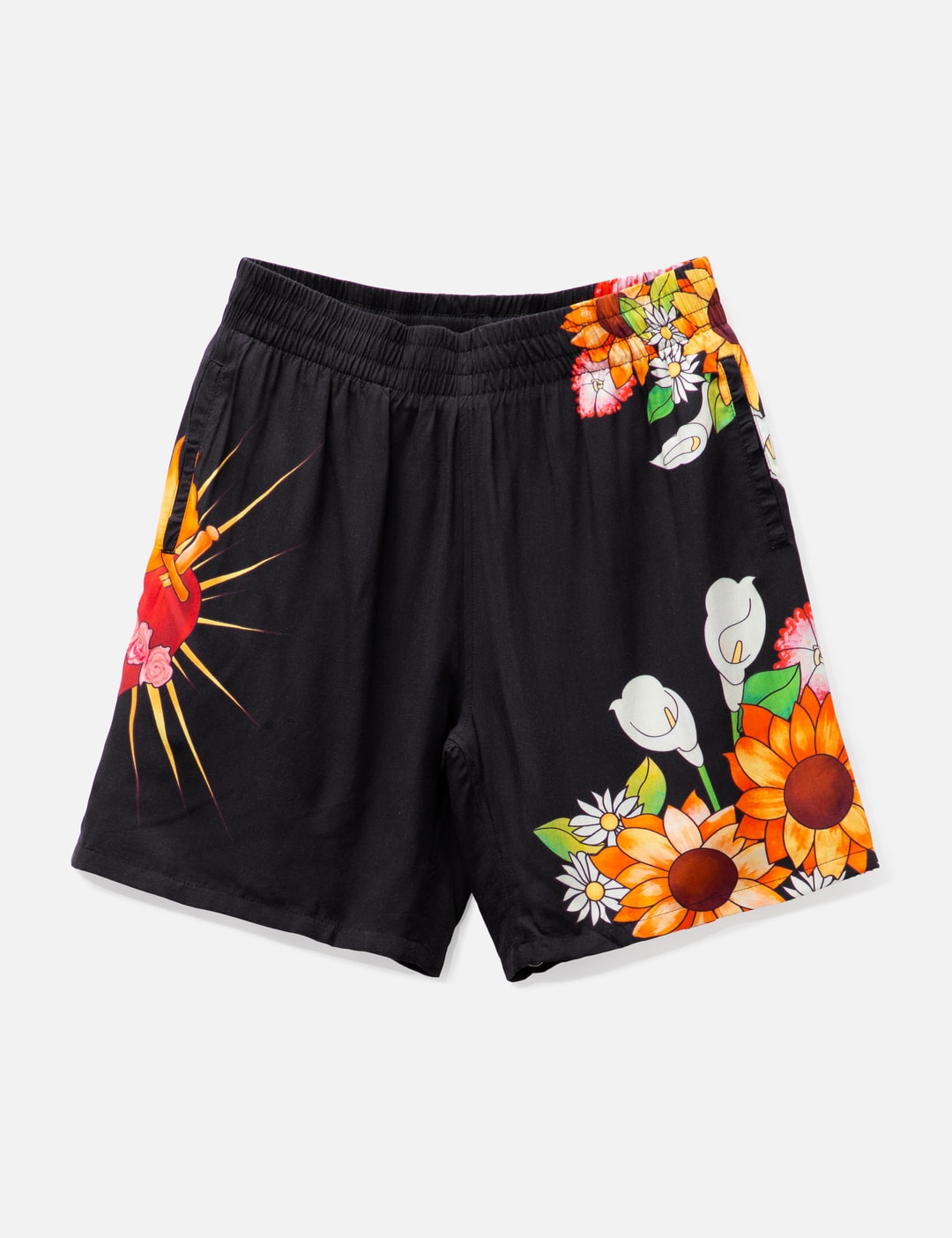 Pleasures - HEART SHORTS | HBX - Globally Curated Fashion and Lifestyle ...