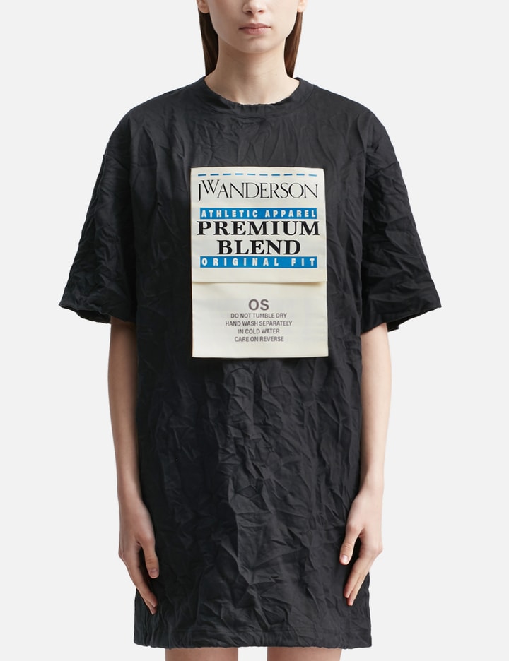 JW Anderson - CARE LABEL T-SHIRT DRESS | HBX - HYPEBEAST 為您搜羅全球潮流時尚品牌