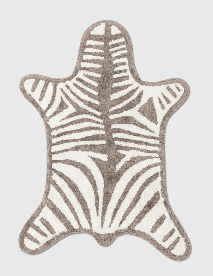 Jonathan Adler - Grey Zebra Reversible Bathmat | HBX - Globally Curated ...