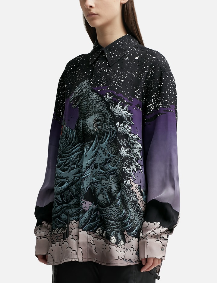 Dhruv Kapoor - Godzilla X Dhruv Kapoor Engineered Shirt | HBX ...