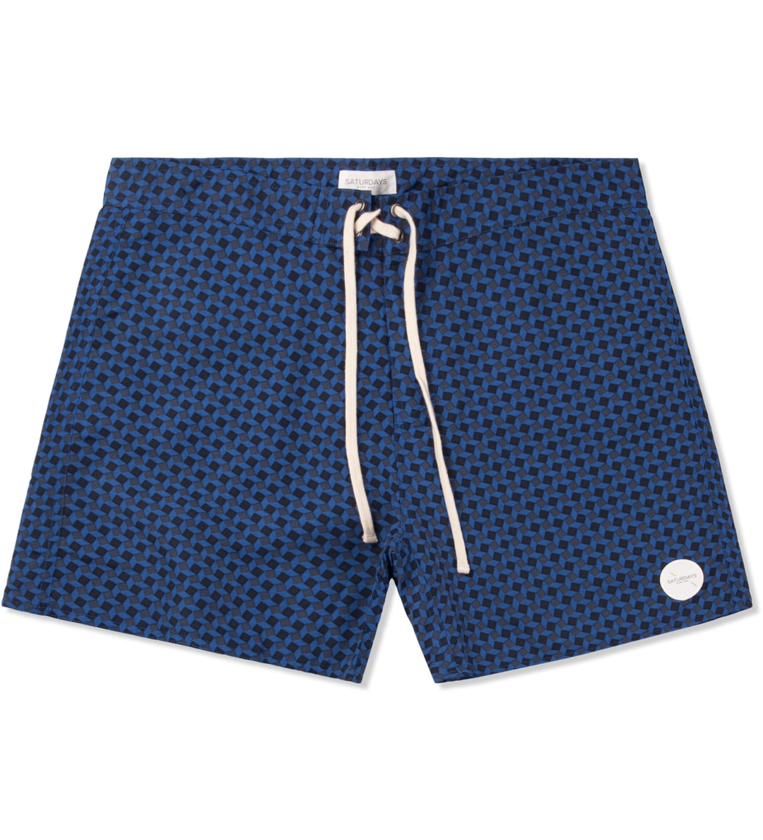 Saturdays Nyc - Ink Blue Colin Trunks | HBX - Globally Curated Fashion ...