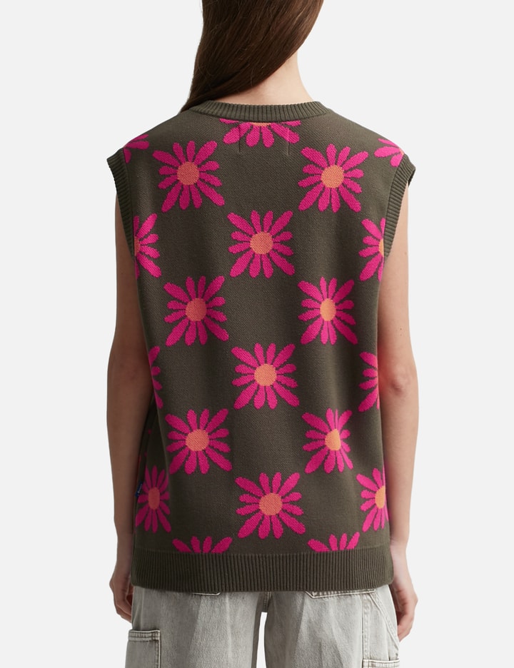 Awake NY - Checkered Floral Sweater Vest | HBX - Globally Curated ... Awake NY - Checkered Floral Sweater Vest | HBX - Globally Curated ...