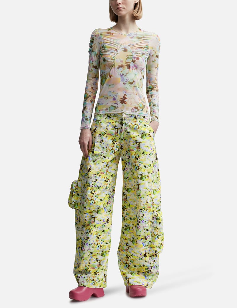 Collina Strada - Denim Lawn Cargo | HBX - Globally Curated Collina Strada - Denim Lawn Cargo | HBX - Globally Curated