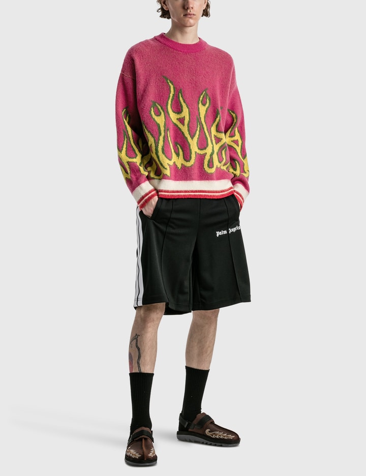 Palm Angels - Burning Sweater | HBX - Globally Curated Fashion and ...