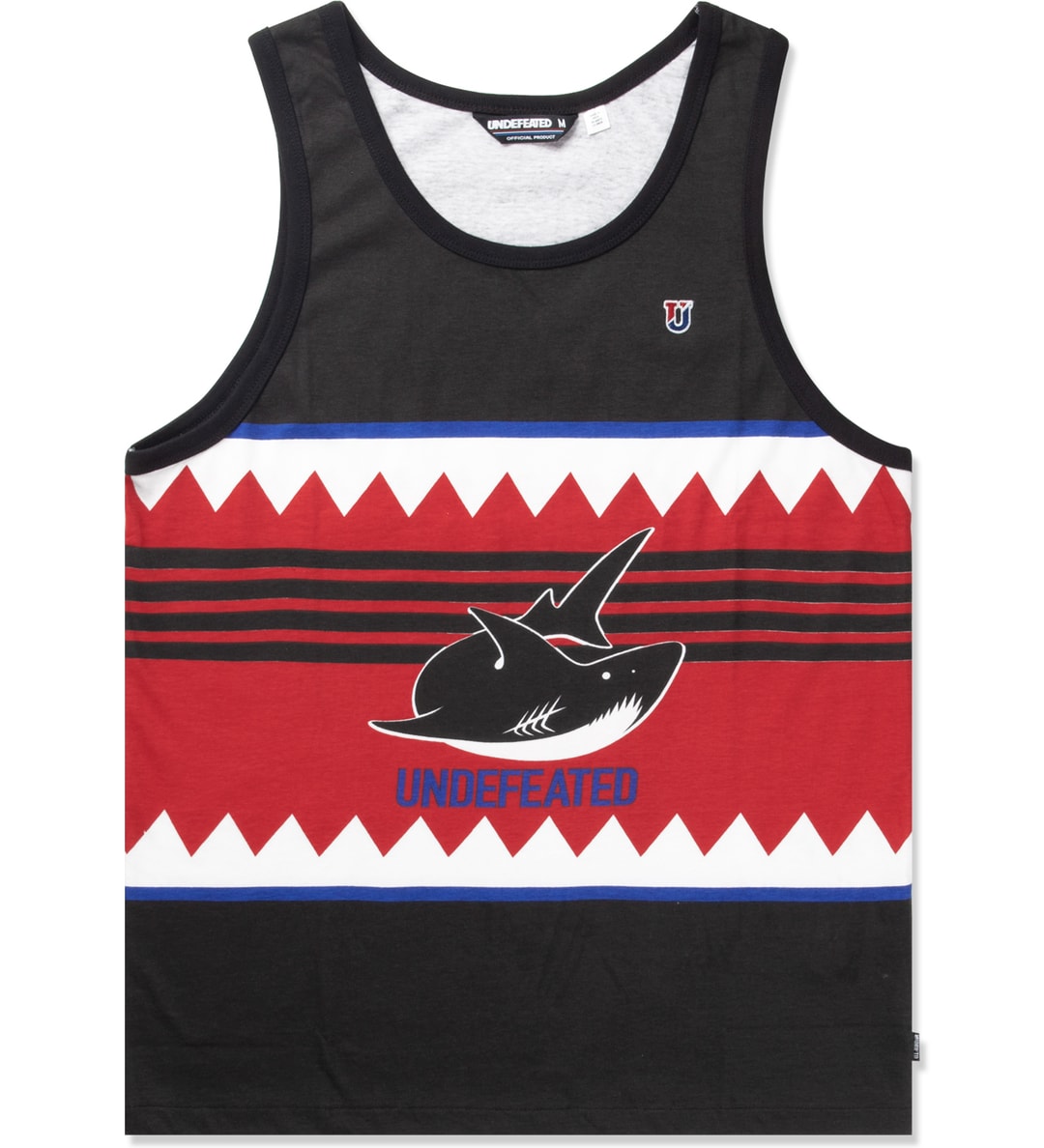 Undefeated - Black Jaw Tank Top | HBX - Globally Curated Fashion and ...