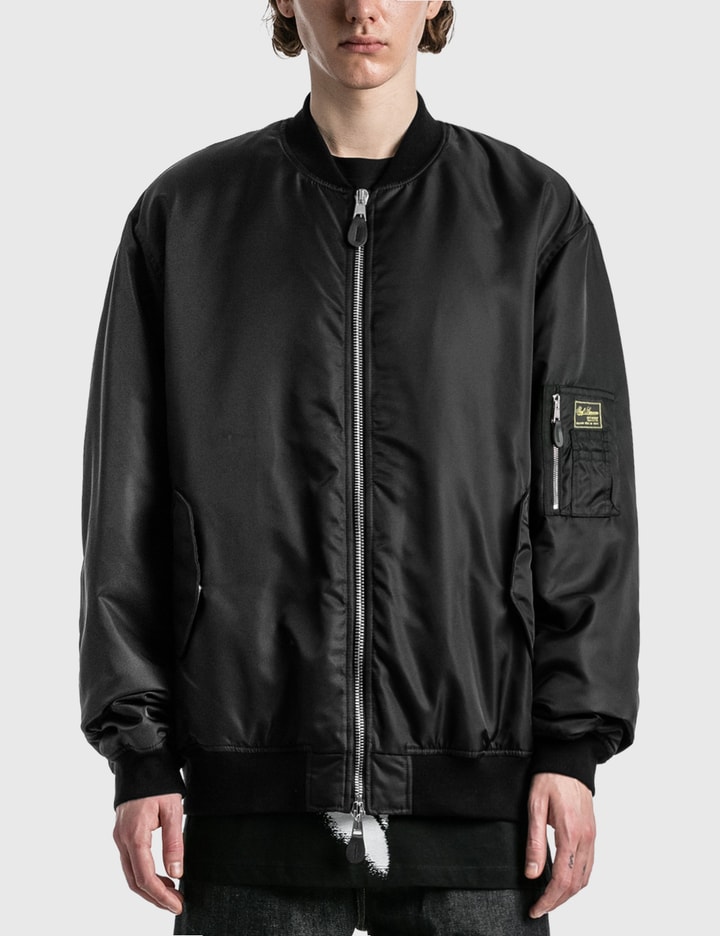 Raf Simons - Classic Detached Print Bomber Jacket | HBX - Globally ...