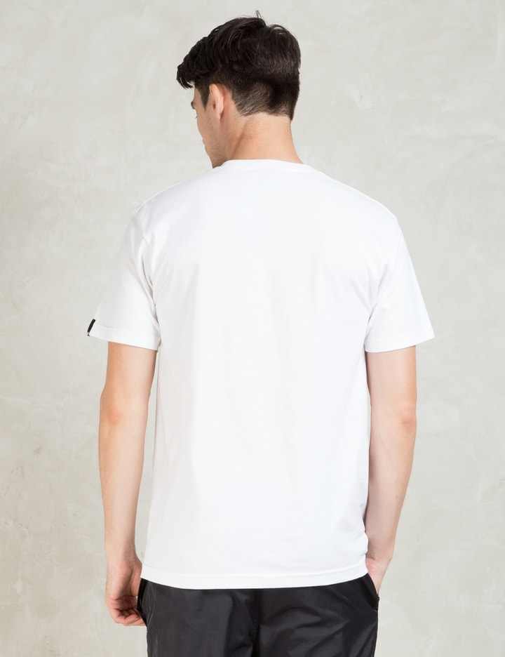 Undefeated - White Outline T-Shirt | HBX - Globally Curated Fashion and ...