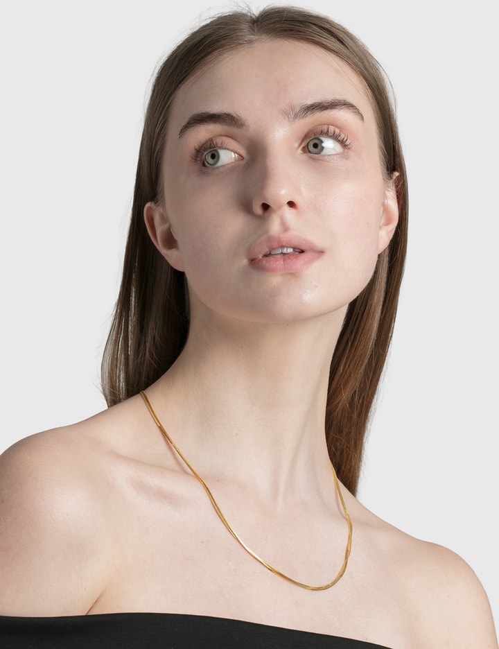 Numbering - Double Box Snake Chain Necklace | HBX