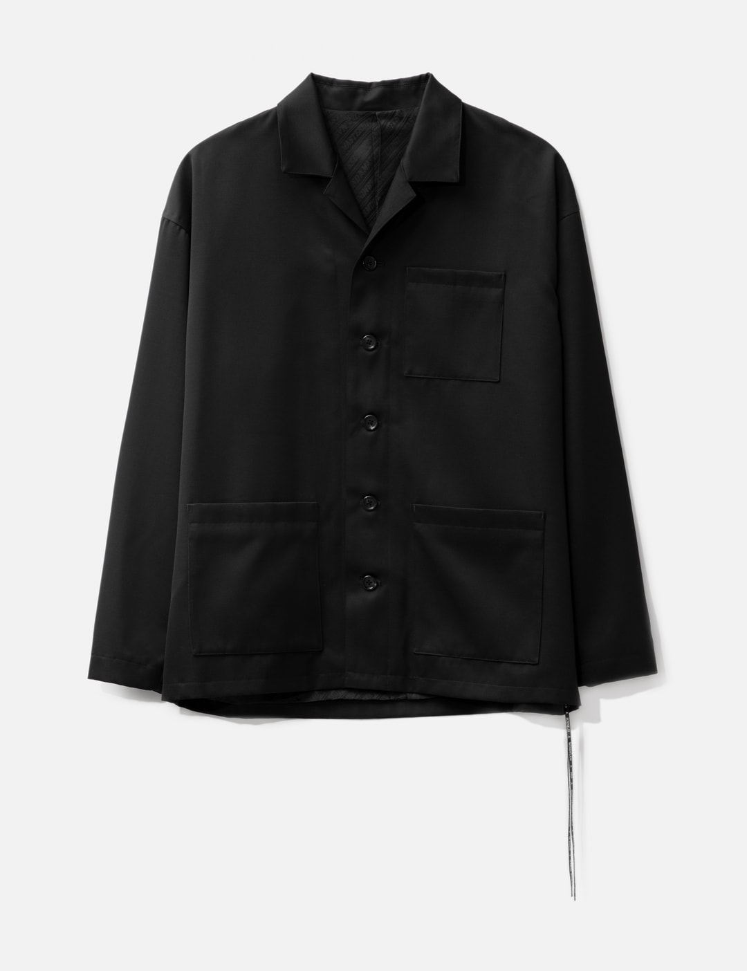 Mastermind World - Wool Blend Shirt | HBX - Globally Curated Fashion ...