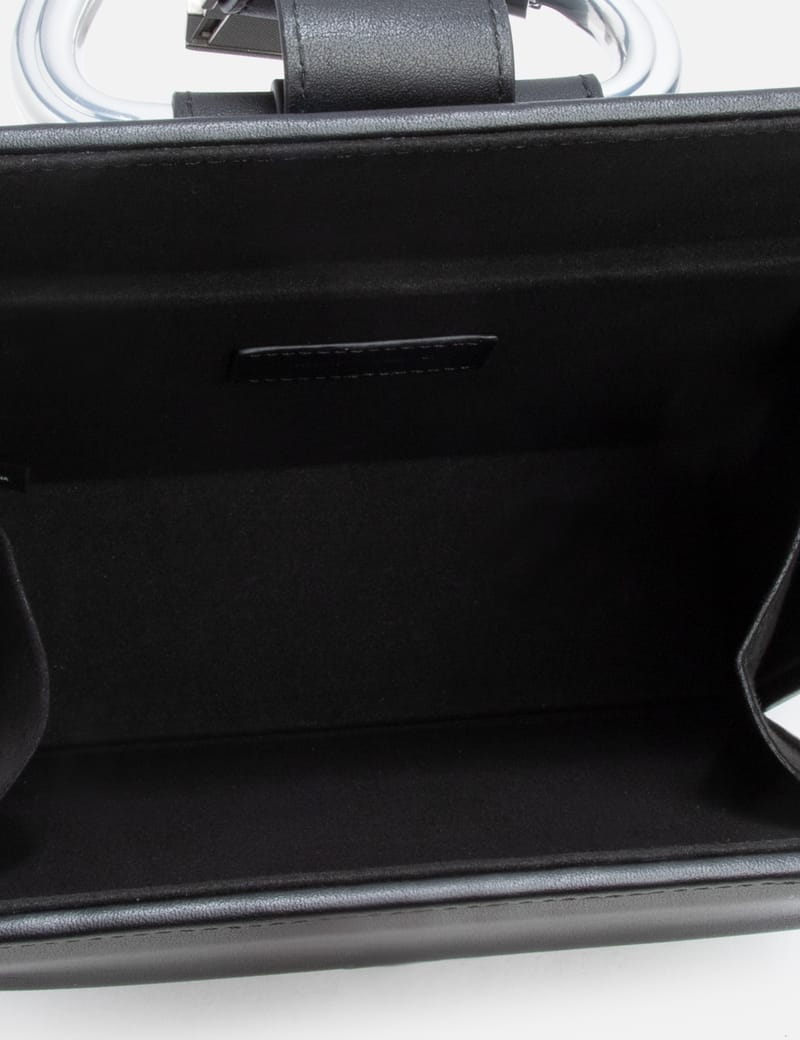 Heliot Emil - LEATHER CARABINER BOX BAG | HBX - Globally Heliot Emil - LEATHER CARABINER BOX BAG | HBX - Globally