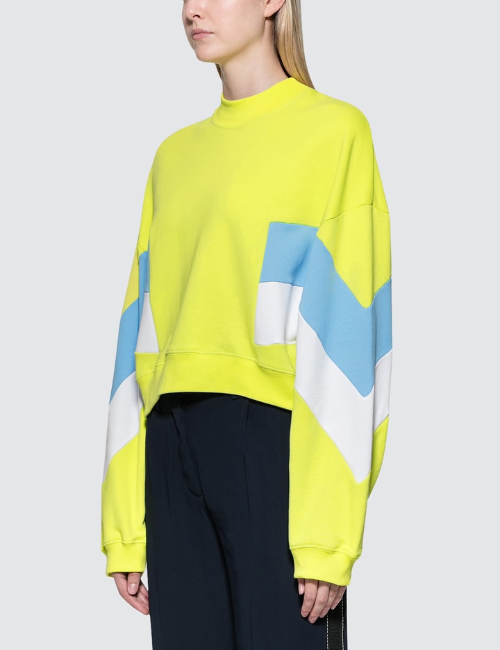 MSGM - Sport Intarsia Sweatshirt | HBX - Globally Curated Fashion and ...