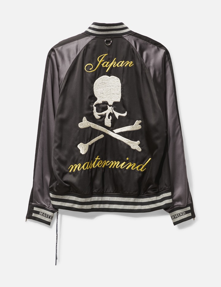 Mastermind Japan - SILK BOMBER JACKET | HBX - Globally Curated Fashion ...