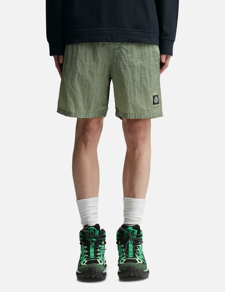 Stone Island - Nylon Metal Shorts | HBX - Globally Curated Fashion and ...
