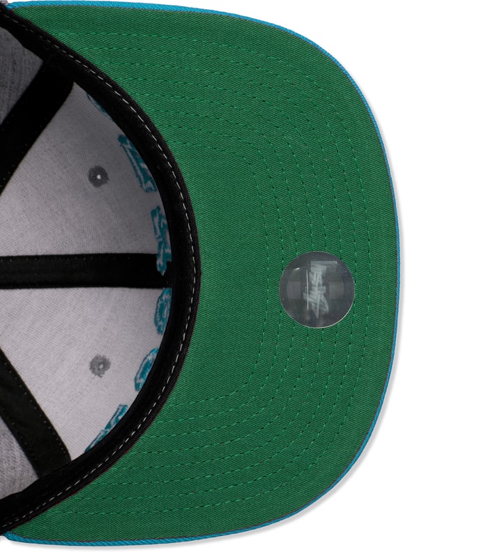 Stüssy - Turquoise 3D Arch Starter Cap | HBX - 하입비스트가 엄선한 글로벌 패션&라이프스타일