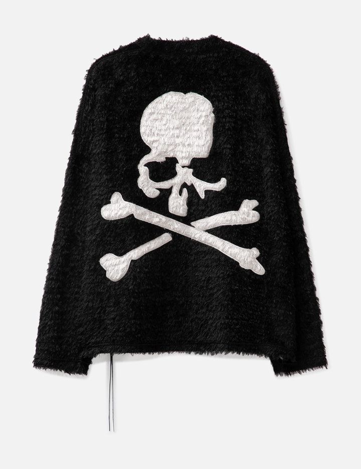 Mastermind World - Oversized Shaggy Crewneck Sweater | HBX - Globally ...