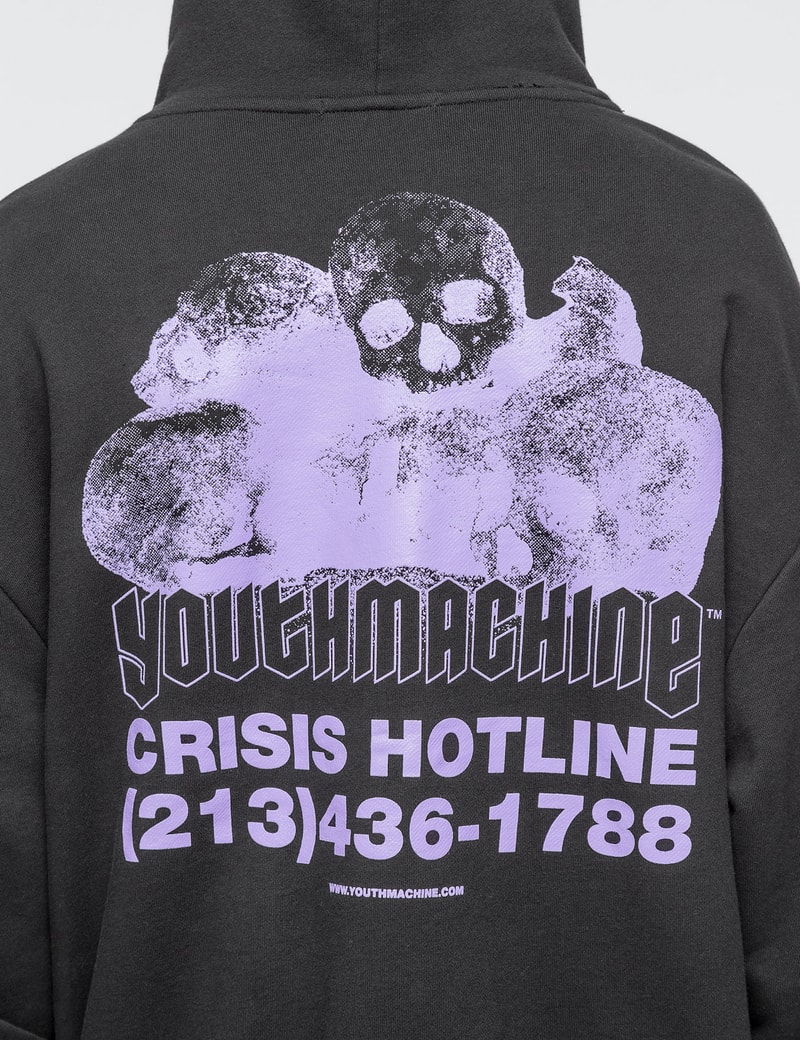 Youth Machine - Crisis Hoodie | HBX