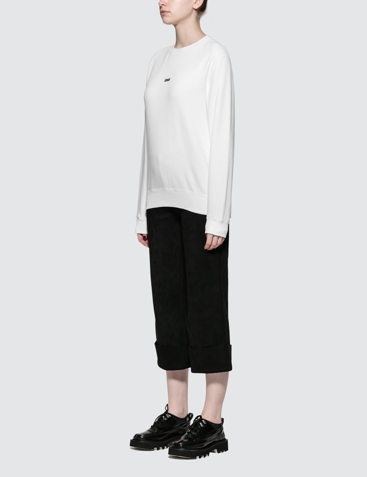 Sacai x Fragment Design - Sacai Box Logo Sweatshirt | HBX
