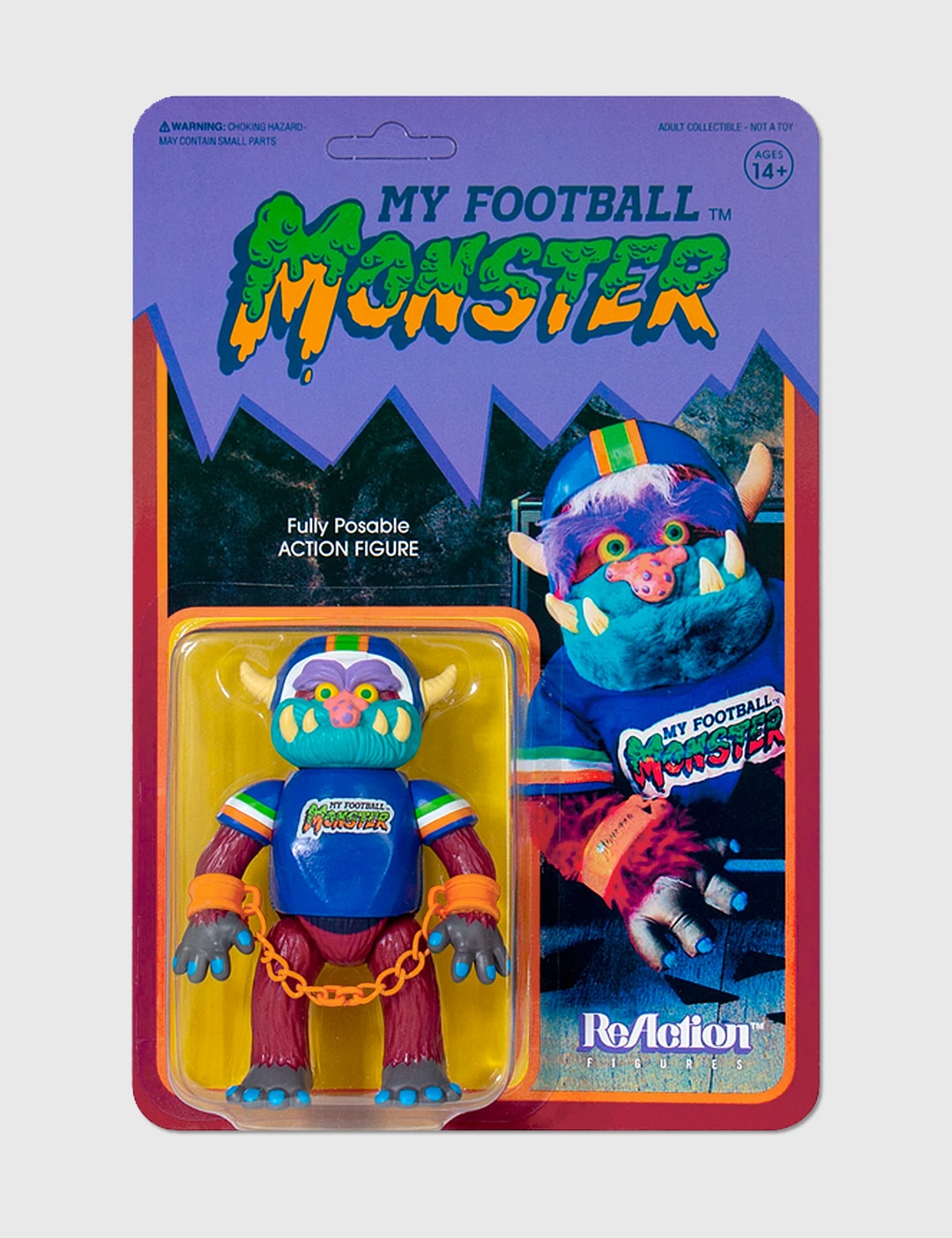 Super 7 - My Pet Monster ReAction Figure – Football Monster | HBX ...