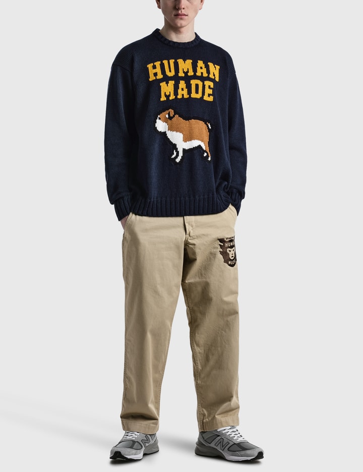 Human Made - Cotton Knit Sweater | HBX - Globally Curated Fashion and ...