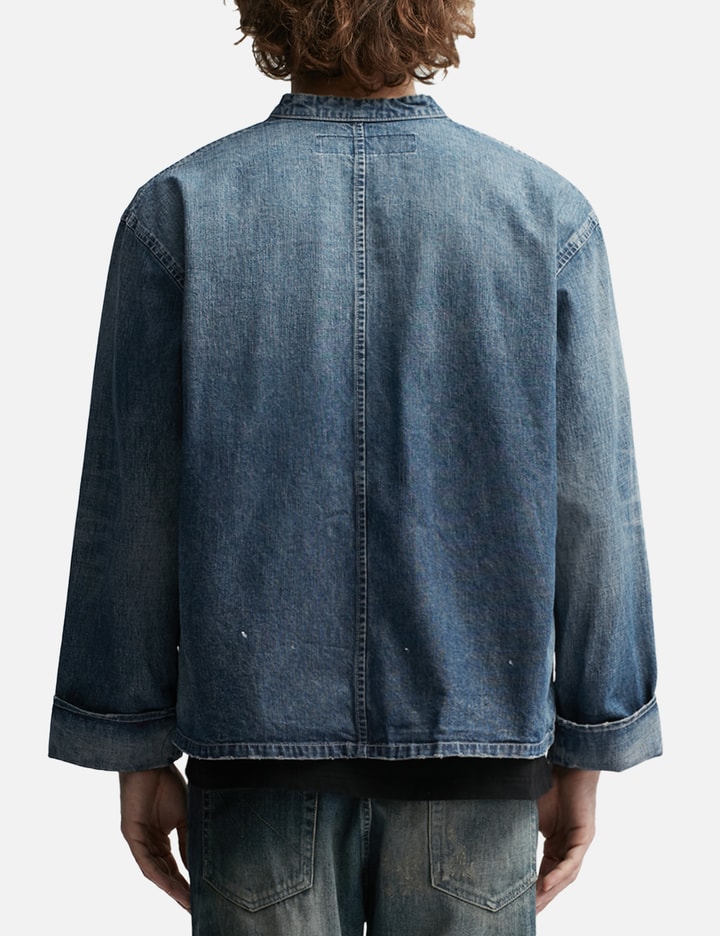 NEIGHBORHOOD - Washed Denim KF Jacket | HBX - Globally Curated Fashion ...