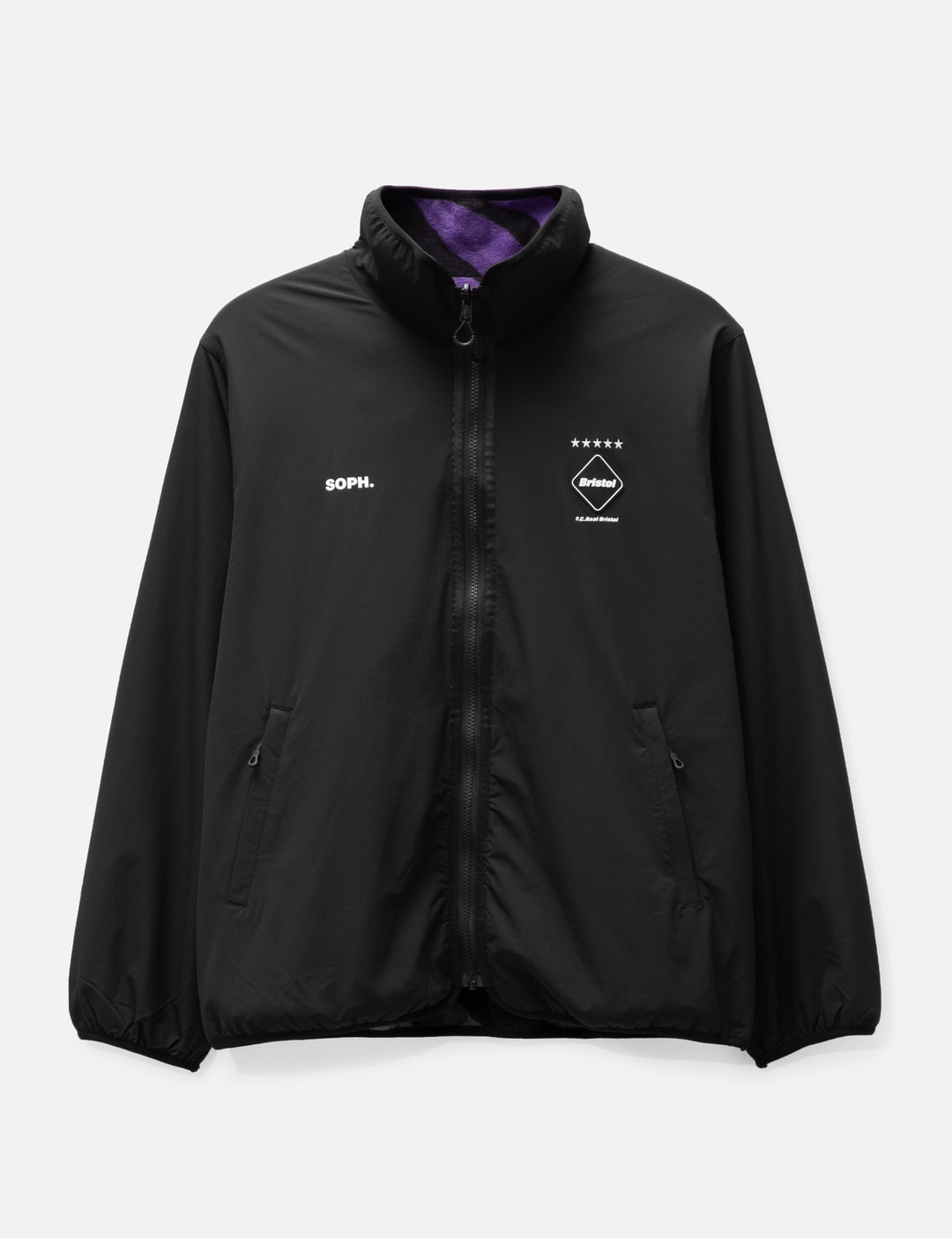 F.C. Real Bristol - ZEBRA FLEECE REVERSIBLE JACKET | HBX - HYPEBEAST 為您 ...