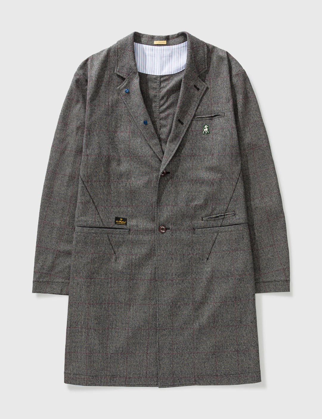 Undercover - Check Coat | HBX