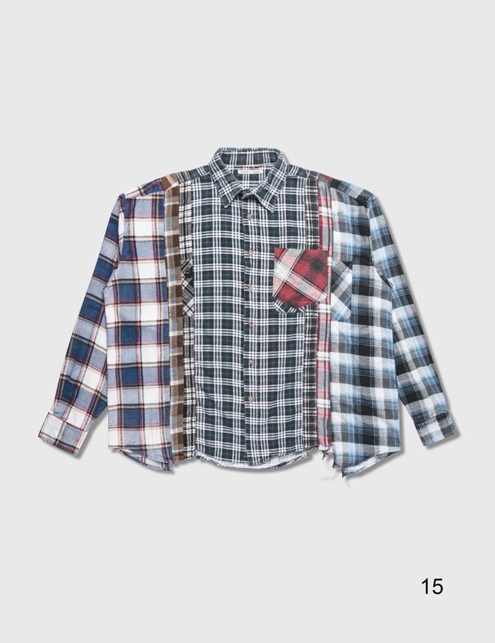 Needles - 7 Cuts Flannel Shirt | HBX - Globally Curated Fashion and ...