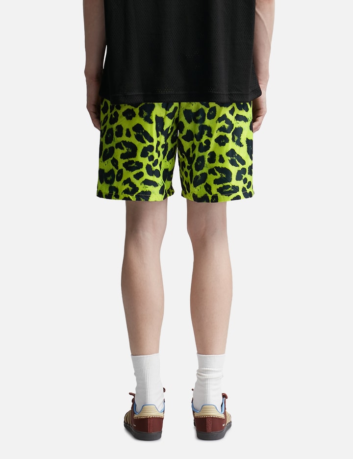 Pleasures - LEOPARD RUNNING SHORTS | HBX