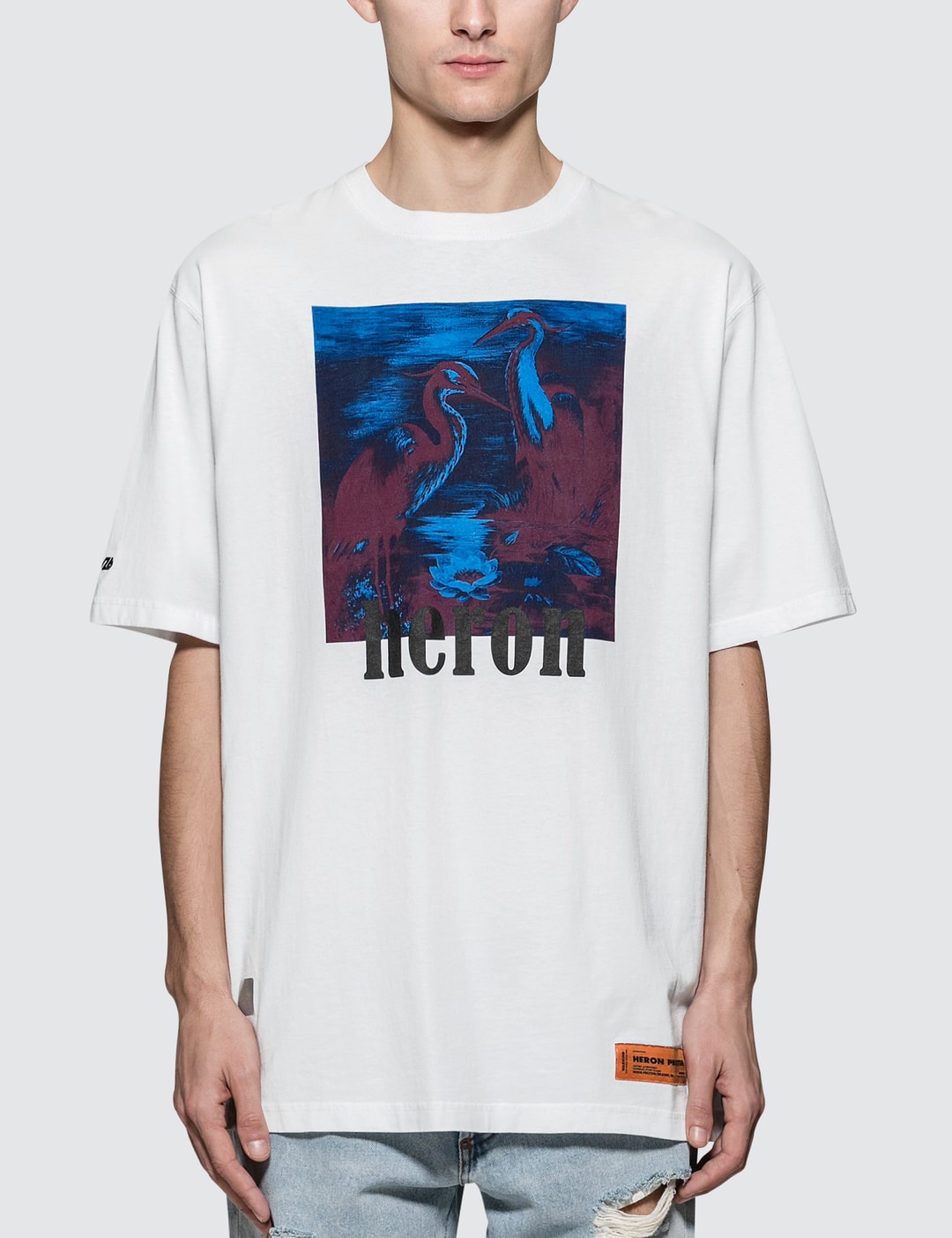 Heron Preston - Herons T-Shirt | HBX - Globally Curated Fashion and ...