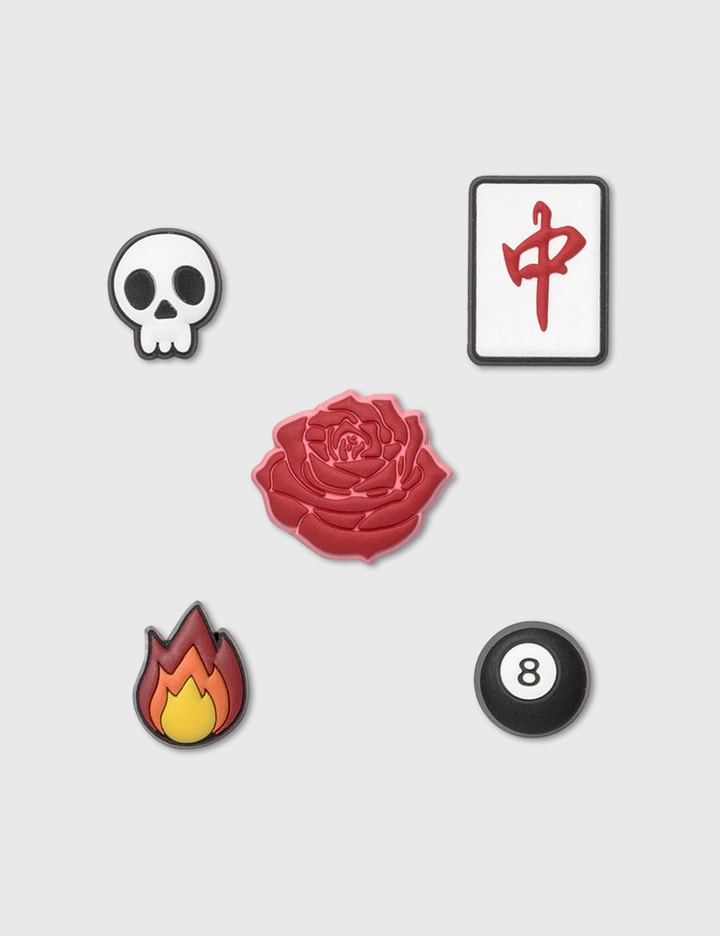 Crocs - Jibbitz™ Charm Pin Set Pack 4 | HBX - Globally Curated Fashion ...