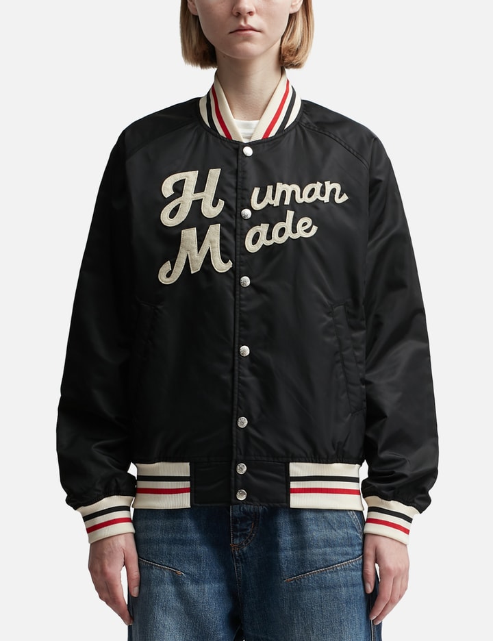 Human Made - NYLON STADIUM JACKET | HBX
