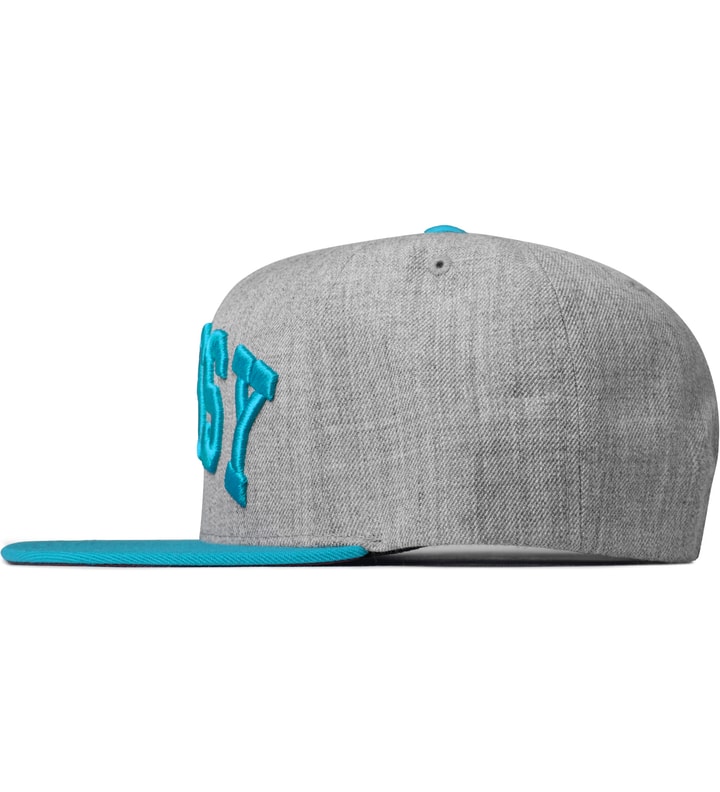 Stüssy - Turquoise 3D Arch Starter Cap | HBX - 하입비스트가 엄선한 글로벌 패션&라이프스타일